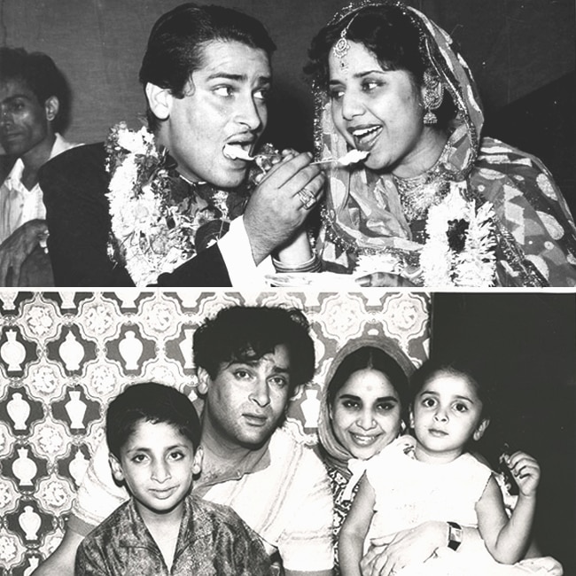 Shammi Kapoor Family Photo