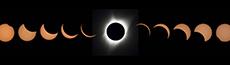 Glance of total solar eclipse 2017