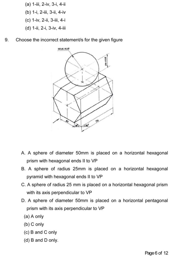 CBSE Class 12 Engineering Graphics Sample Paper 2023-24. See PHOTOS HERE