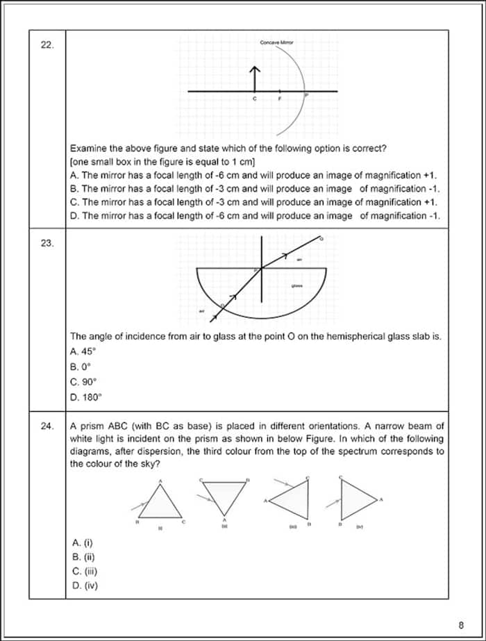 CBSE Class 10th Sample Question Paper (TERM – I) 2021-22