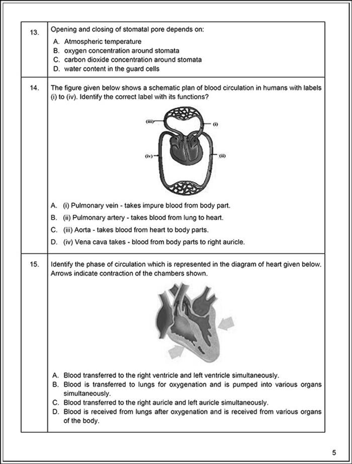 CBSE Class 10th Sample Question Paper (TERM – I) 2021-22
