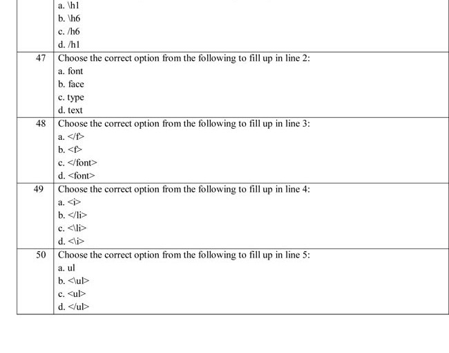 CBSE Class 10th Computer Applications Sample Question Paper (TERM – I ...