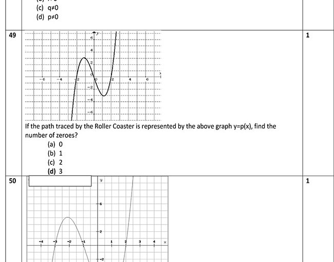 CBSE Class 10th Mathematics (Basic) Sample Question Paper (TERM – I ...