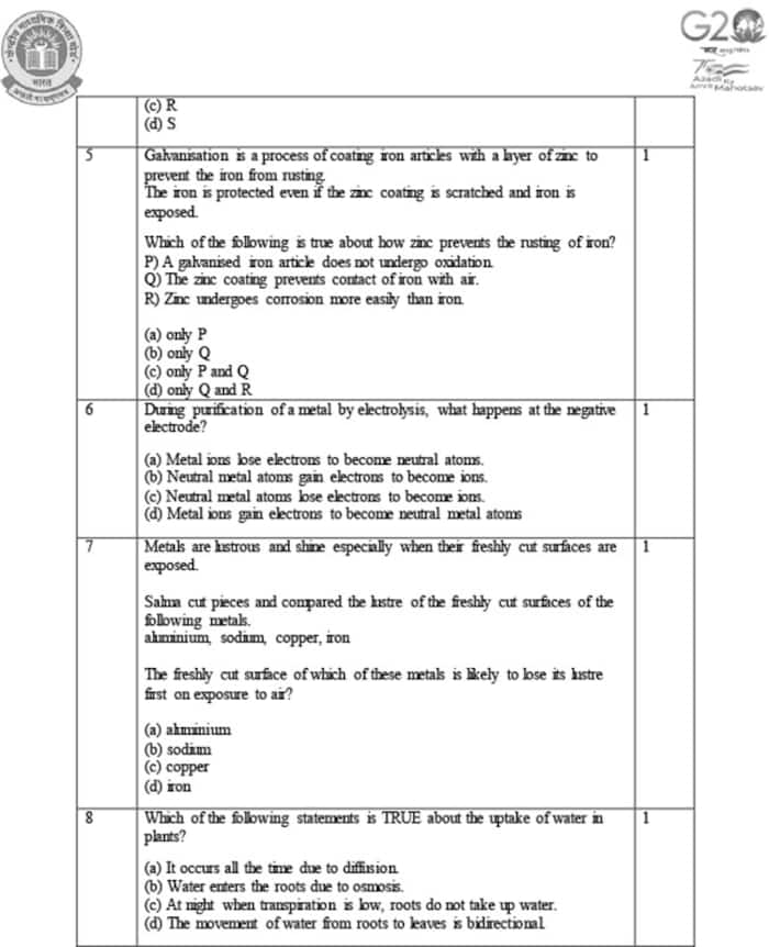 CBSE Class 10 Science Additional Practice Question Papers cbse-class-10-science-additional-practice-question-papers