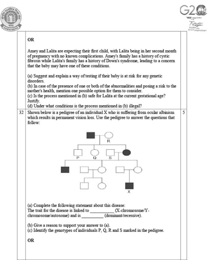 CBSE Class 12 Biology Additional Practice Question Papers 2023–24