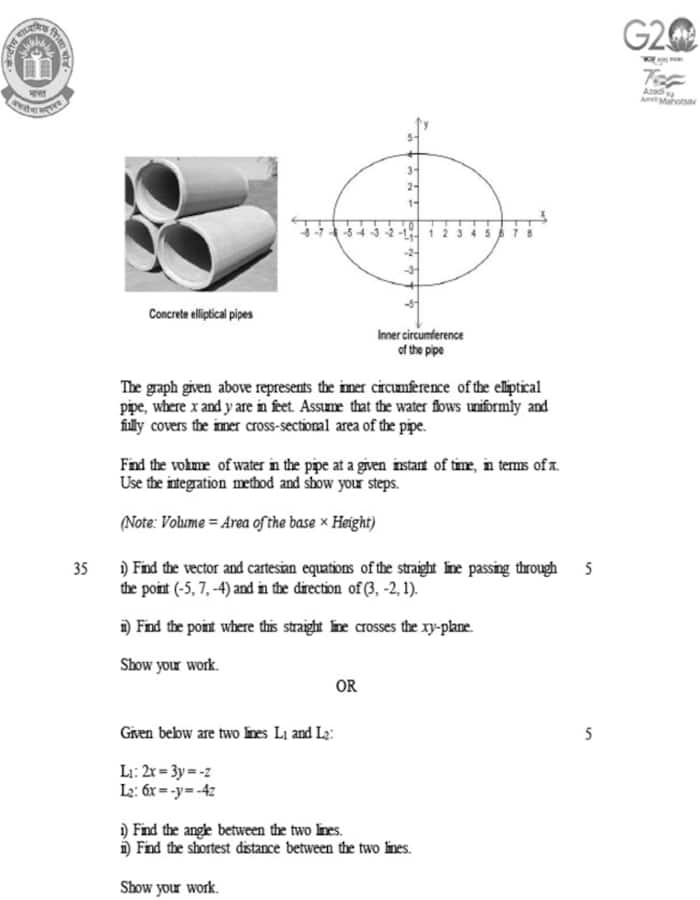 CBSE Class 12 Mathematics Additional Practice Question Papers 2023–24