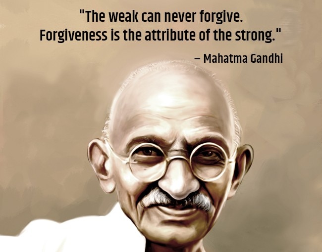 The weak can never forgive. Forgiveness ...