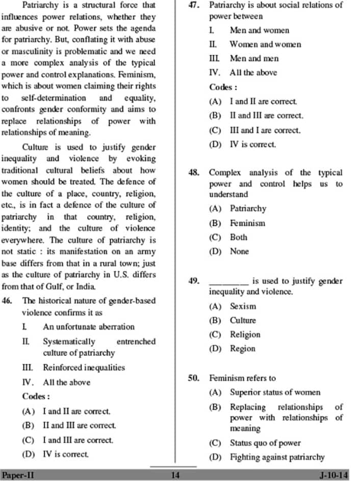 UGC NET June 2014 Social Work (Paper - II) Question Paper UGC NET June 2014 Social Work (Paper - II) Question Paper