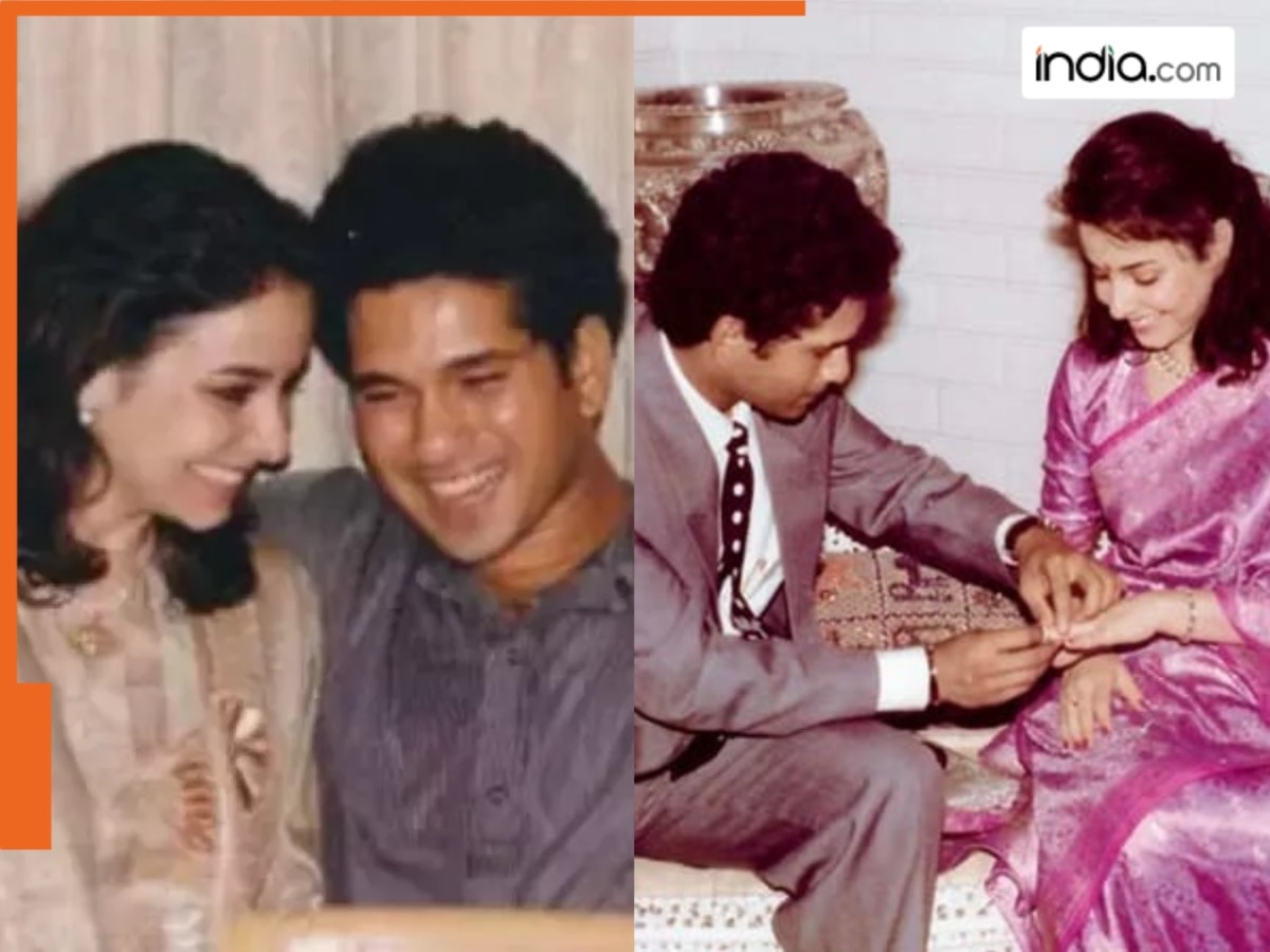 10 rare, unseen photos of Sachin Tendulkar and Anjali Tendulkar, fifth ...