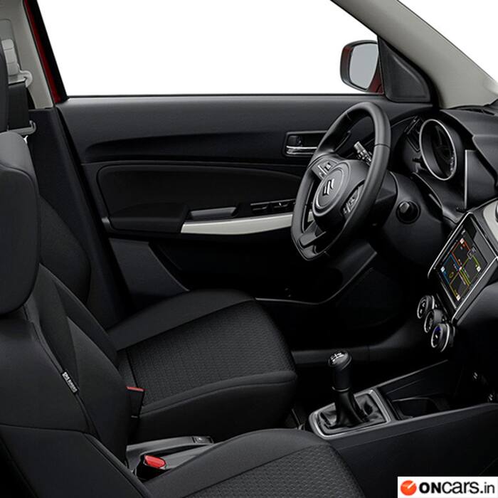 2017 Maruti Suzuki Swift: Interiors