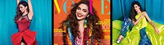 Deepika Padukone lying in bed for Vogue shoot