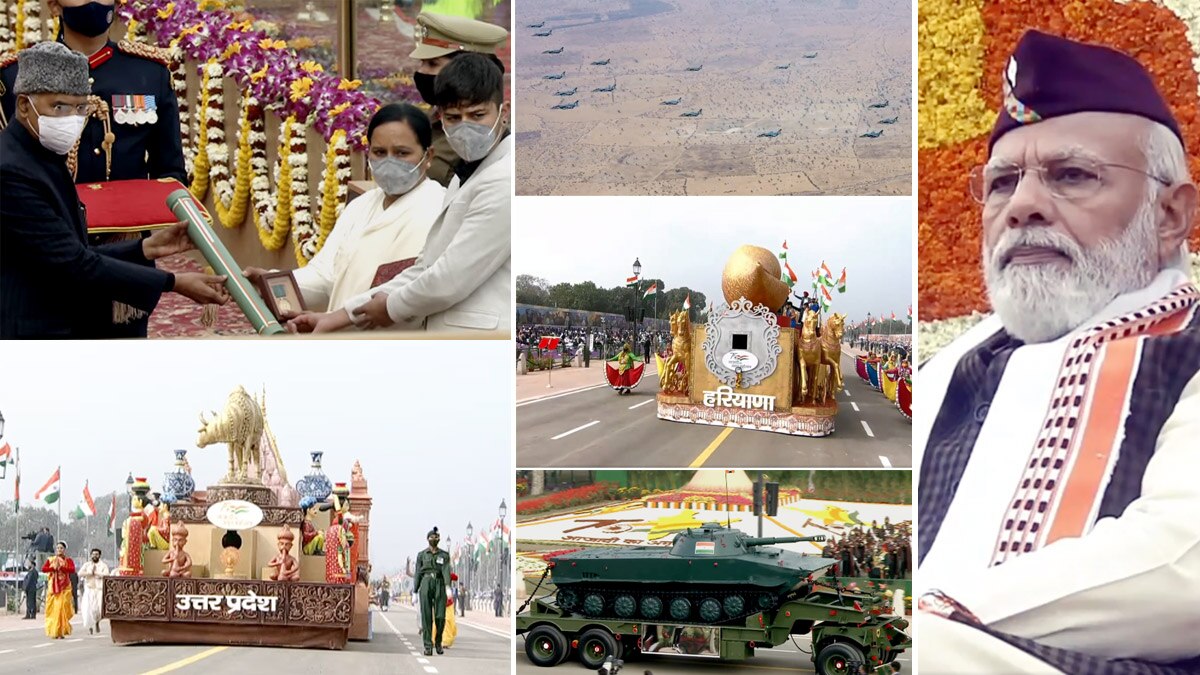 Photo Highlights From 73rd Republic Day Parade At Rajpath