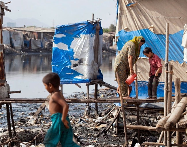 41 million urban Indian residents who must defecate in the open