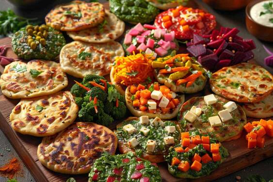 Boost Your Childs Nutrition With These 5 Colorful Paratha Recipes