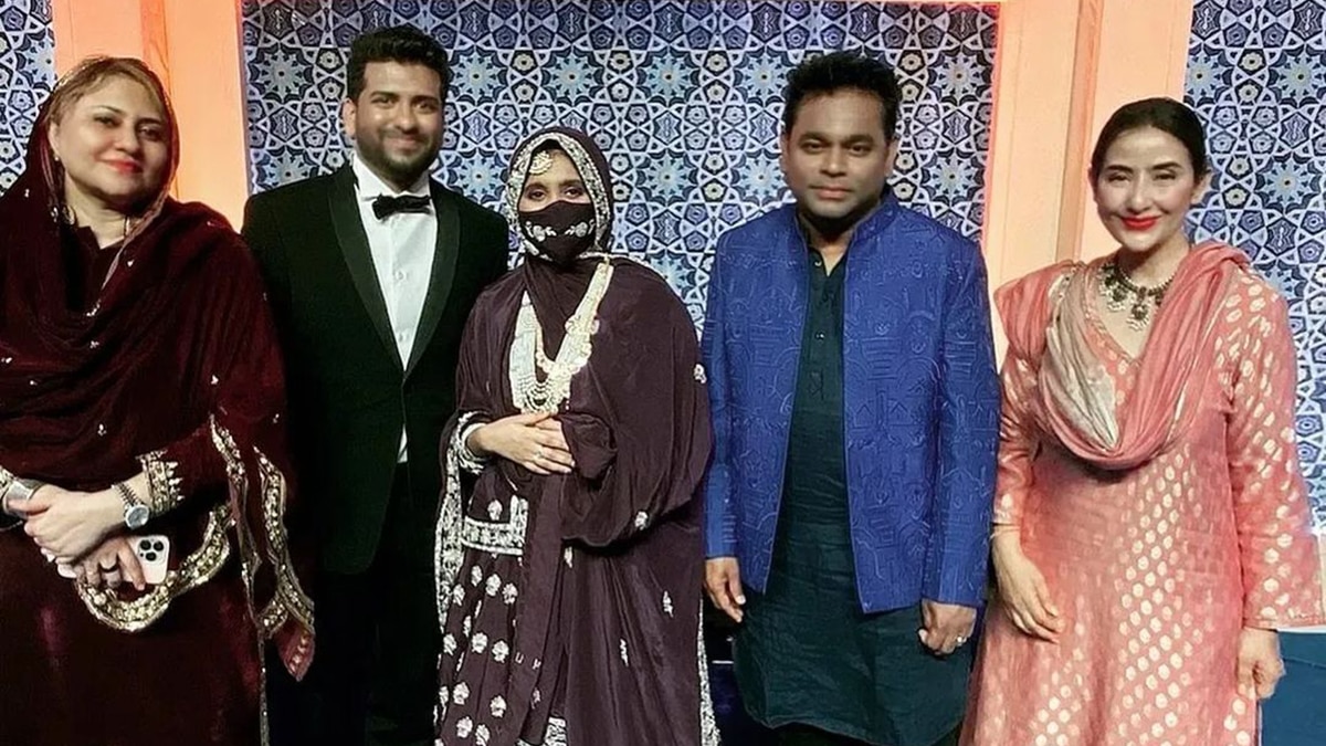 A R Rahman's Daughter Khatija's Star Studded Musical Wedding Reception ...
