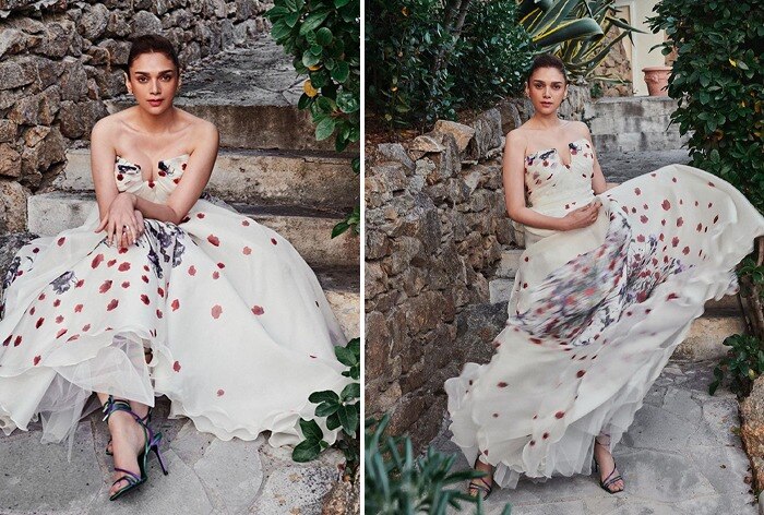 Aditi Rao Hydari Exudes Panache in Her Bold Off-Shoulder Gown, Pics