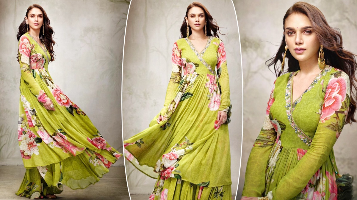 Aditi Rao Hydari's Anarkali Suit Recreates Vantage Fashion - See Viral ...