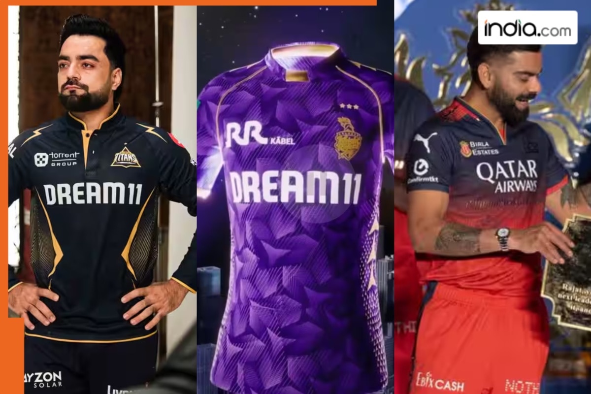 Chennai Super Kings to Mumbai Indians: Jerseys of all 10 teams in IPL 2025