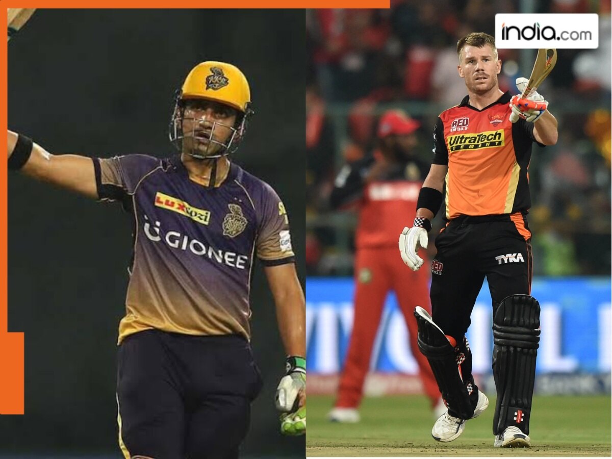 David Warner to Gautam Gambhir: Captains to score 500 plus runs most ...