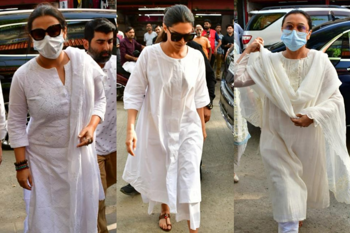 Deepika Padukone, Rani Mukerji, Vidya Balan And Others Pay Their Last ...