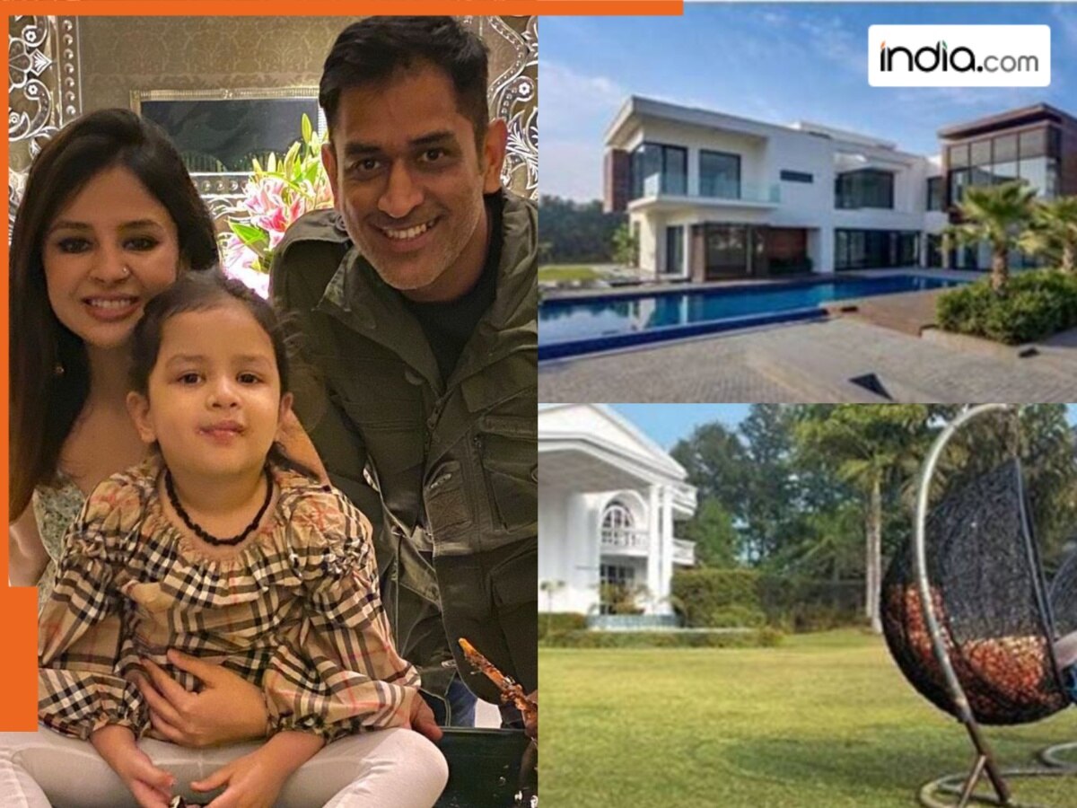 Inside photos of MS Dhoni's luxurious 'Kailashpati' farmhouse with ...