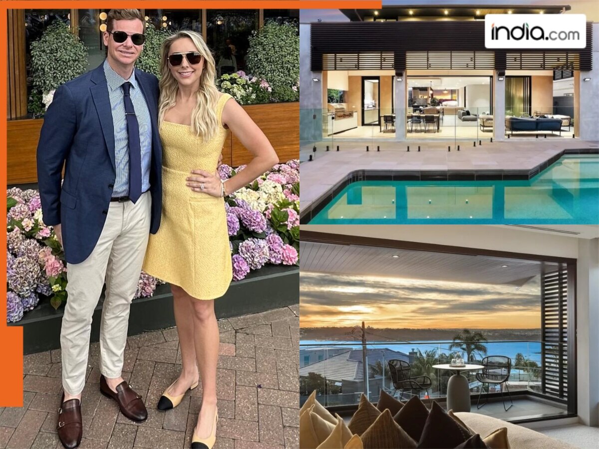 Inside photos of Steve Smith's luxurious house with swimming pool ...