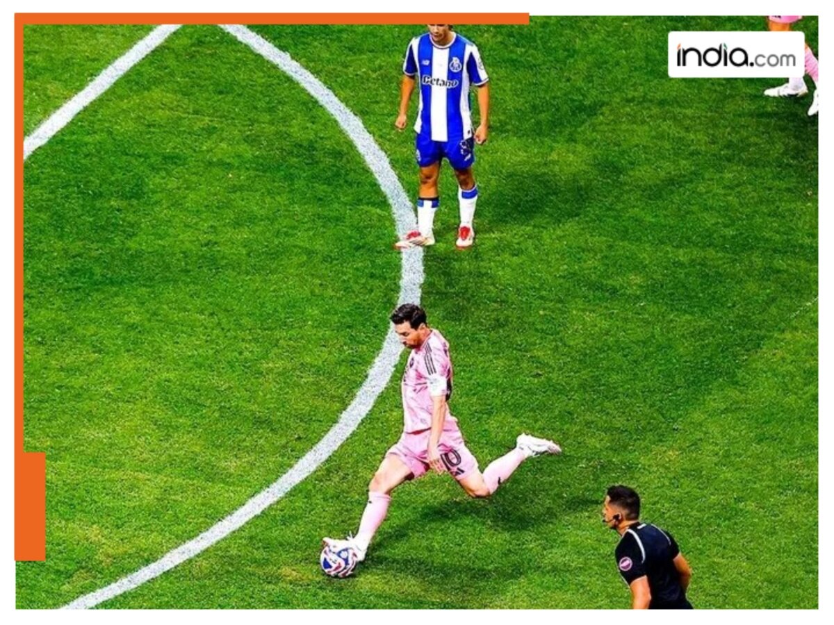 Lionel Messi's magical free-kick slices through 9-men wall as Inter ...