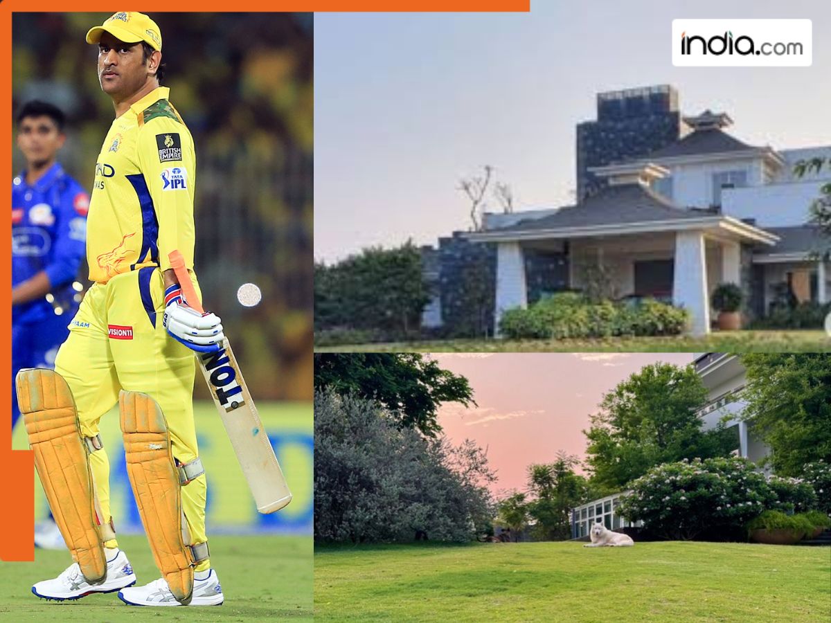 Step inside luxurious farmhouse of Dhoni, CSK star's home costs Rs ...