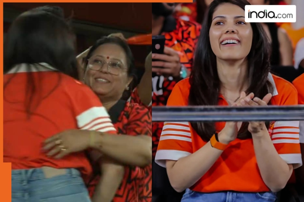 Meet the woman who SRH owner Kavya Maran gave HUG after Abhishek Sharma ...