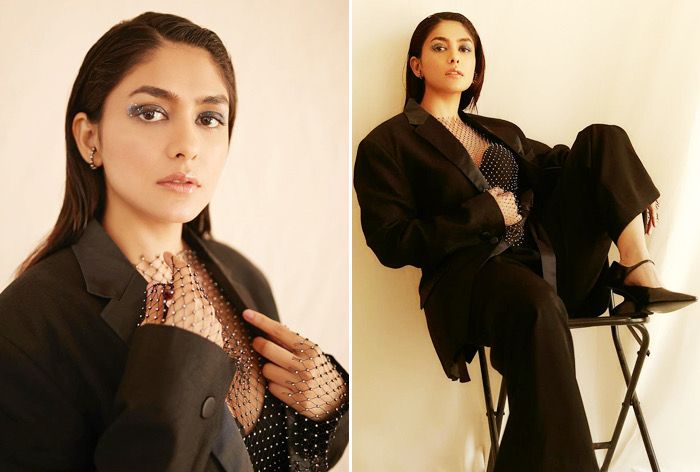 Mrunal Thakur Looks Like a Vision to Sore Eyes in All Black