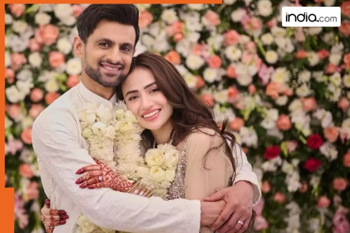 Photos of Shoaib Malik celebrating first wedding anniversary with ...
