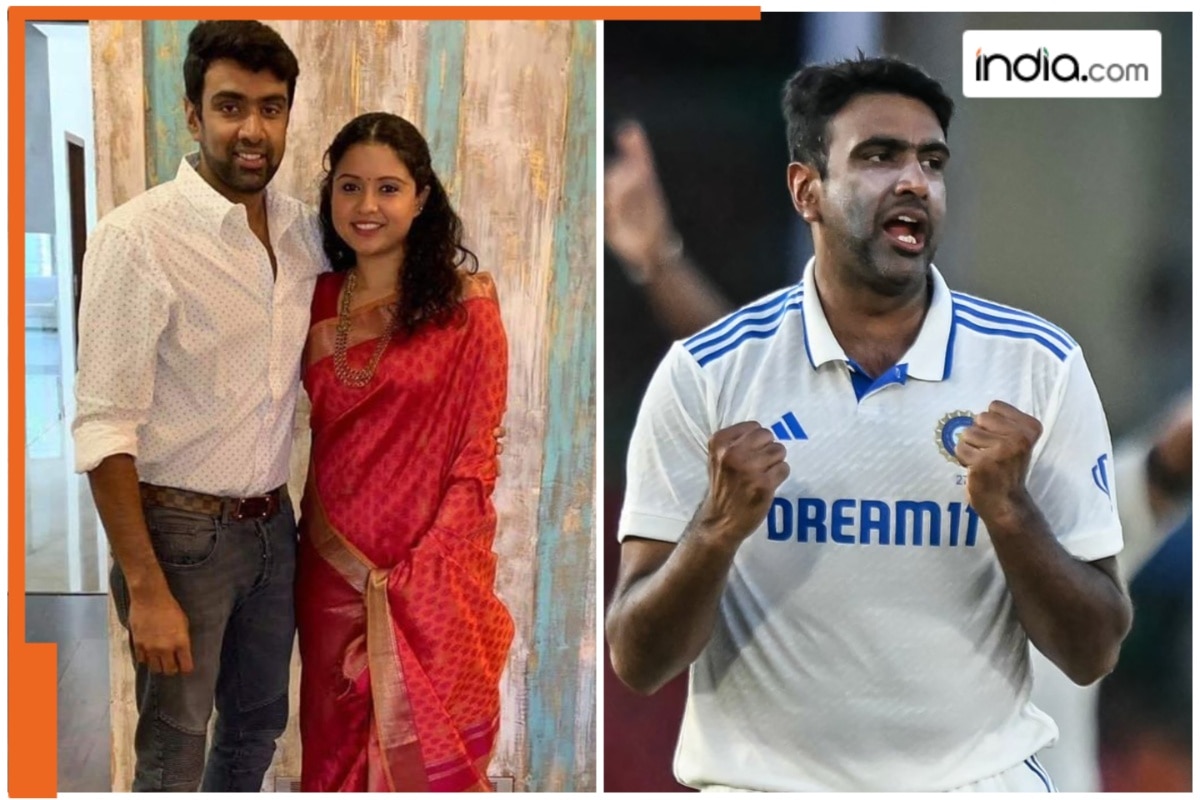 R Ashwin met his wife during school, fell in love, became a star bowler ...