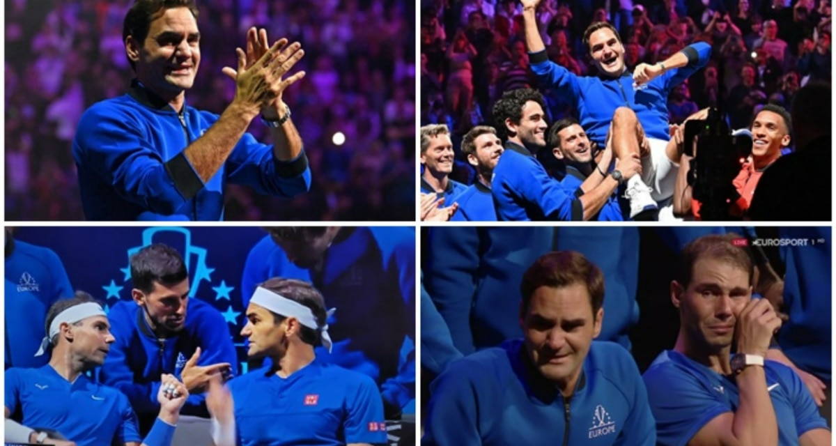 Roger Federer Cries, Gets Emotional During Last-Ever Game - All About ...