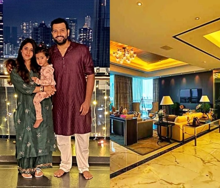 A Look Inside Rohit Sharma's Rs 30 Crore Mumbai Apartment, In Pics