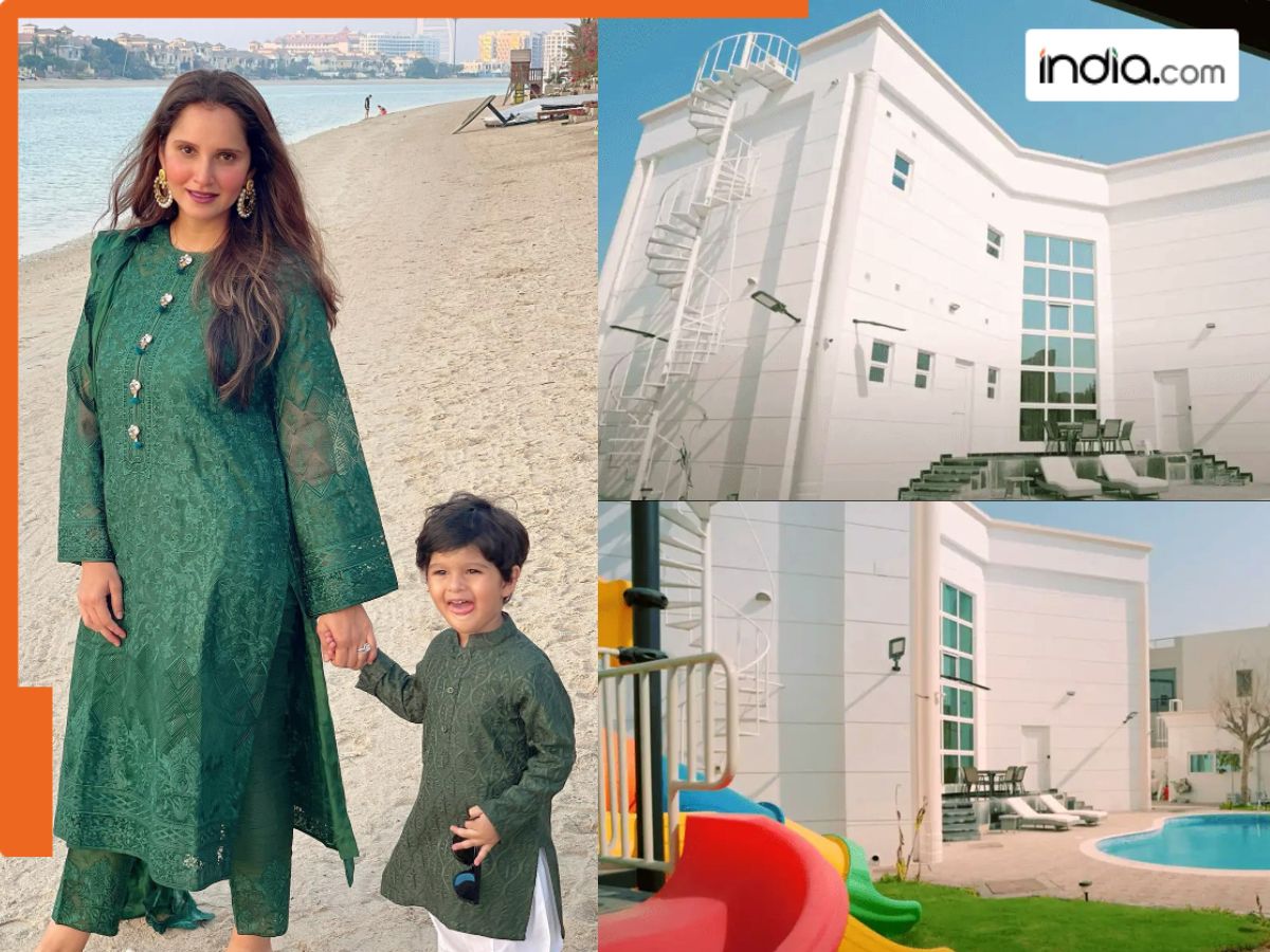 Inside photos of Sania Mirza's grand mansion in Palm Jumeirah island in ...