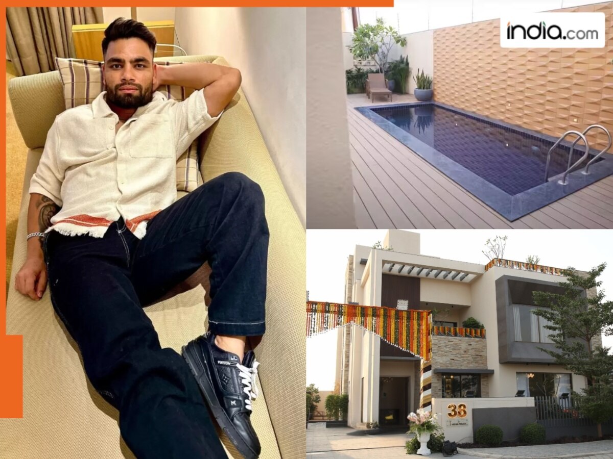 Step inside Rinku Singh's luxurious home with modern interiors, swimming pool, its worth Rs...