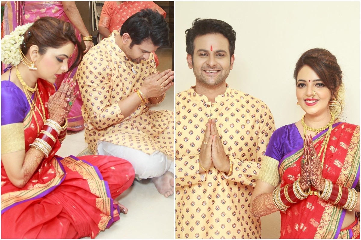 Sugandha Mishra Turns Marathi Mulgi as She Performs Post-Wedding ...