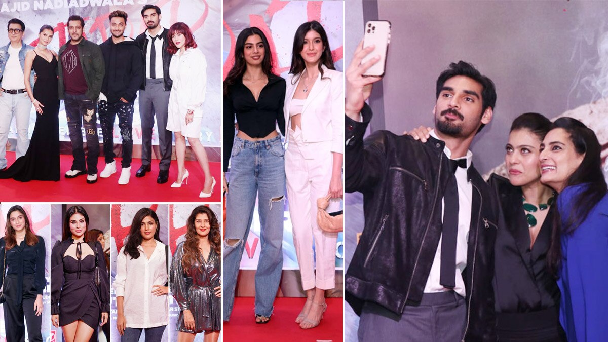 Tadap Screening: From Salman Khan to Kajol, and KL Rahul - Stars Turn ...