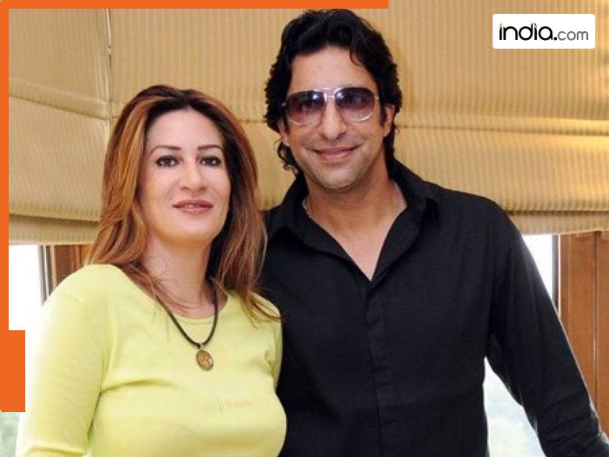 Wasim Akram married Shaneira in 2013
