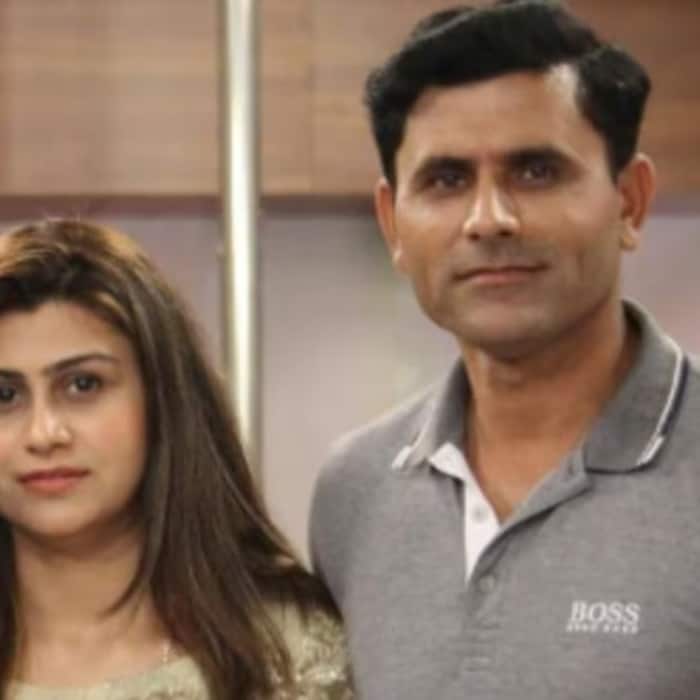 This cricketer's wife is 10 years younger than him, she is his aunt's daughter, he married her ...