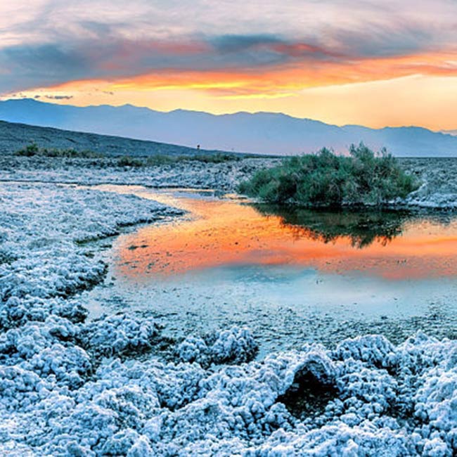 A pic of Dead Sea or Salt sea in Jordan Rift Valley