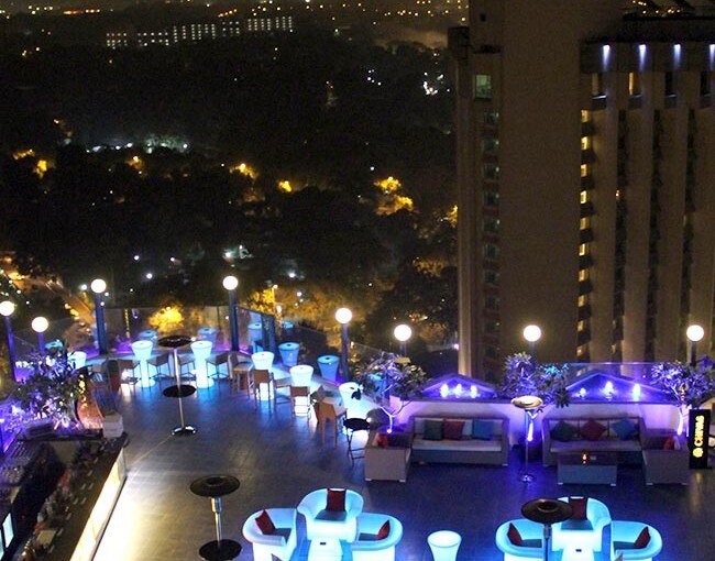 A bright date at SKY Lounge in Connaught Place