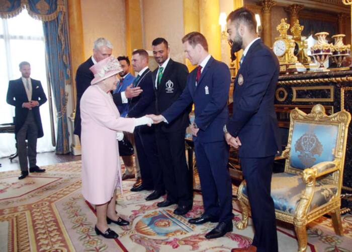 Duke of Sussex greet the captains