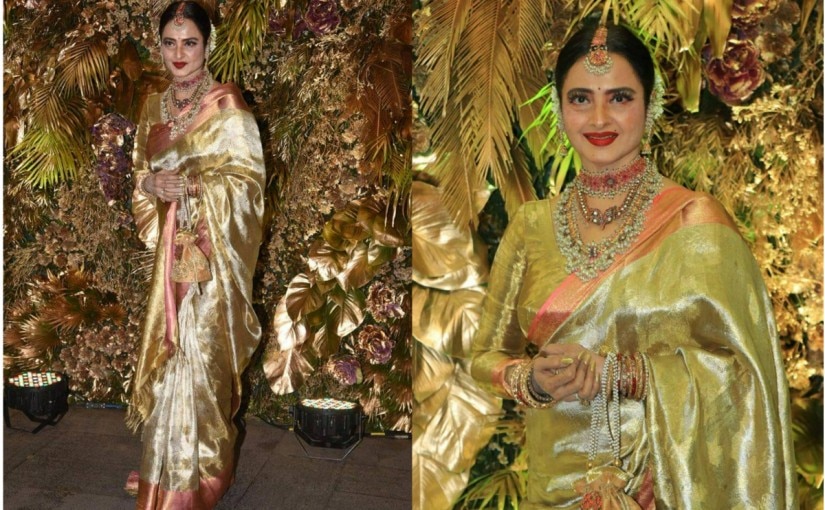 Happy Birthday, Rekha: From Kanjeevaram to Banarasi, 10 Pics That Will ...