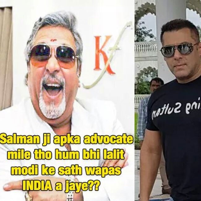 A meme on Salman Khan’s acquittal from Jodhpur Black Buck Case
