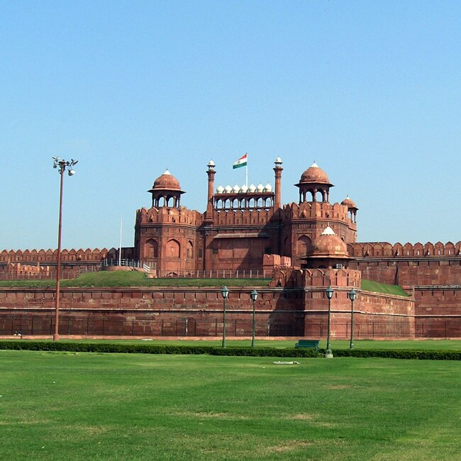 A picture of Bahai Lotus temple