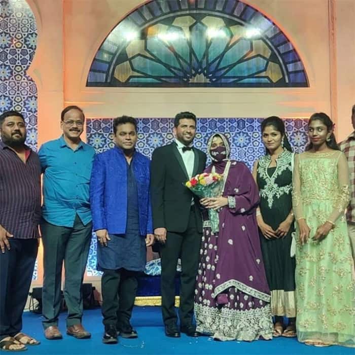 A R Rahman With Cinema Legend