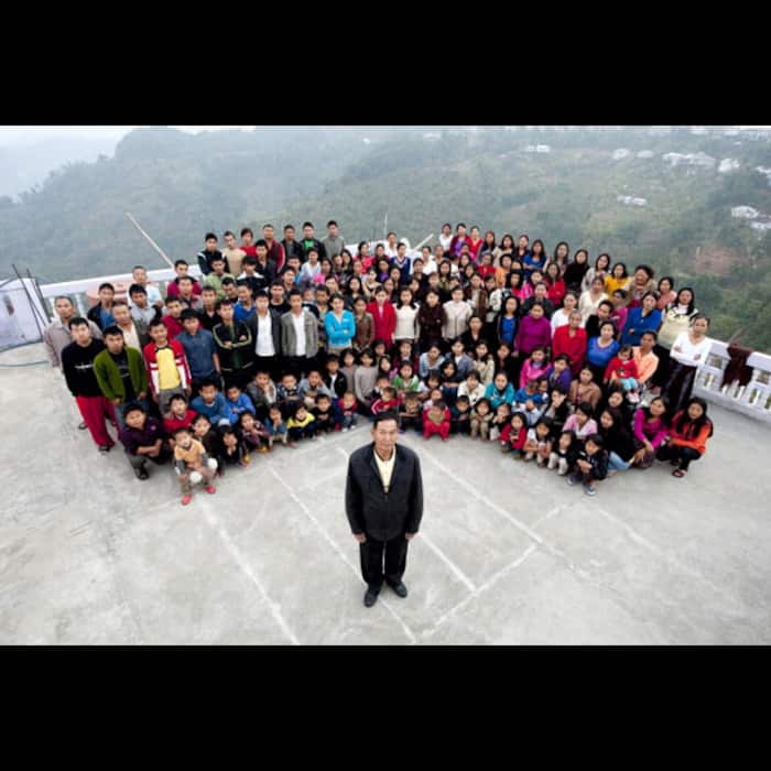 Mizoram man Ziona Chana head of ‘world's largest existing family ...