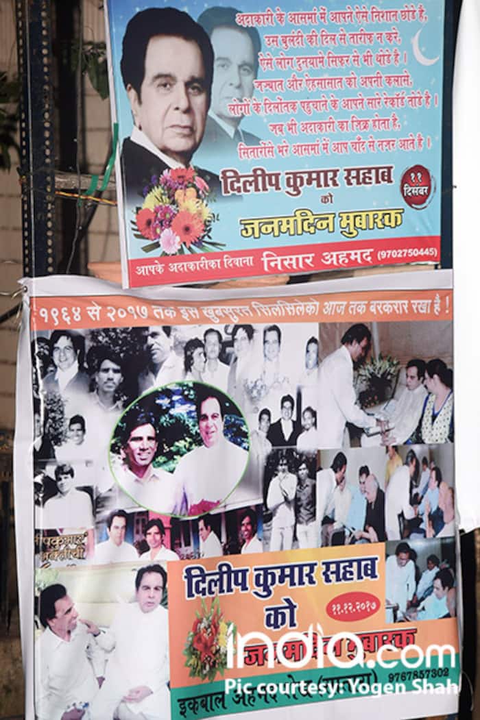 PICS: Dilip Kumar’s 95th birthday celebrations with wife Saira Banu and ...