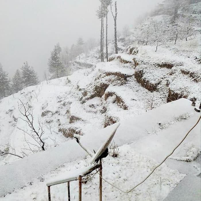 PICS: Fresh snowfall in Himachal Pradesh covers the state with white ...